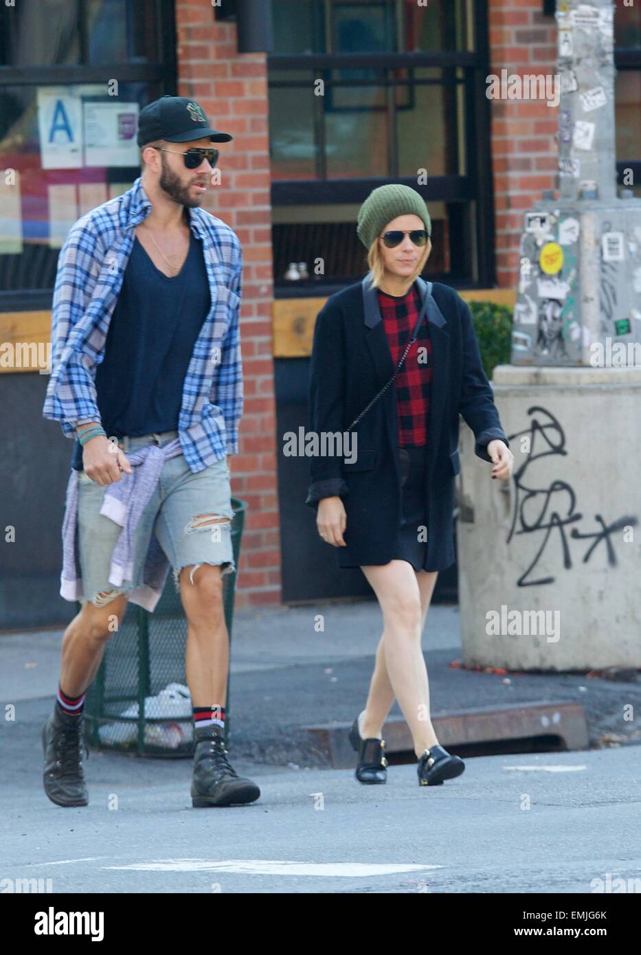 Kate Mara spotted out in the East Village with stylist Johnny Wujek and ...