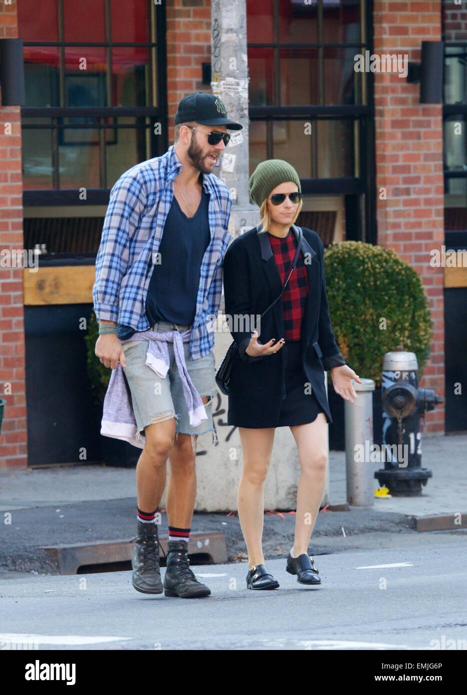 Kate Mara spotted out in the East Village with stylist Johnny Wujek and ...