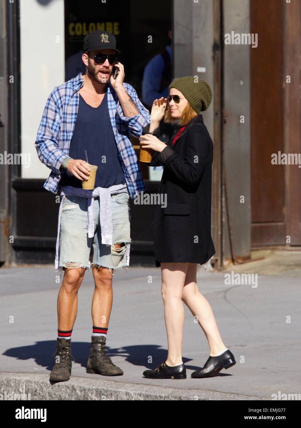 Kate Mara spotted out in the East Village with stylist Johnny Wujek and ...