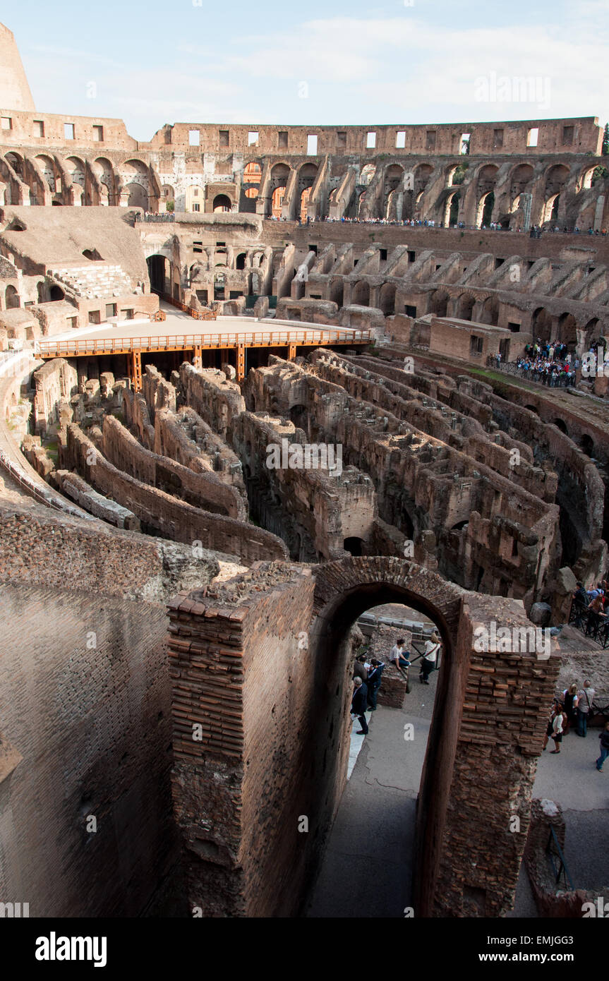 Colosseum inside hi-res stock photography and images - Alamy
