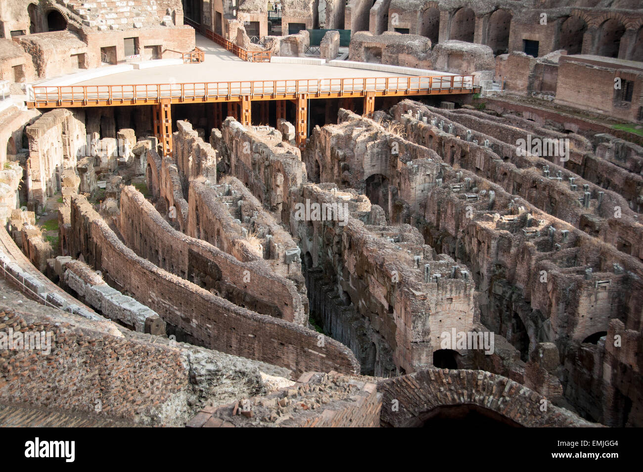 Colosseum from inside hi-res stock photography and images - Alamy