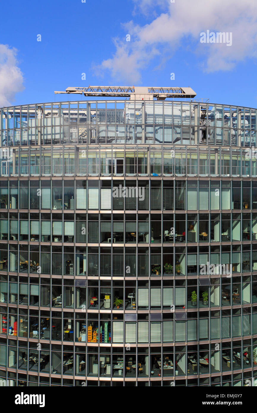 Germany, Berlin, Potsdamer Platz, DB Building, office building, offices ...