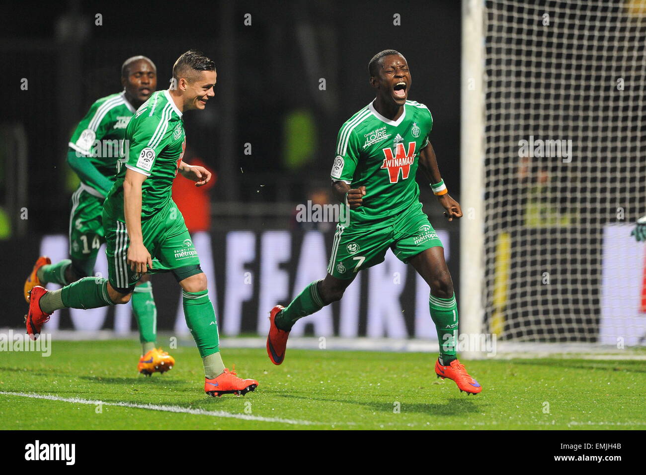 Joie Max Alain GRADEL - 19.04.2015 - Lyon/Saint Etienne - 33eme journee ...