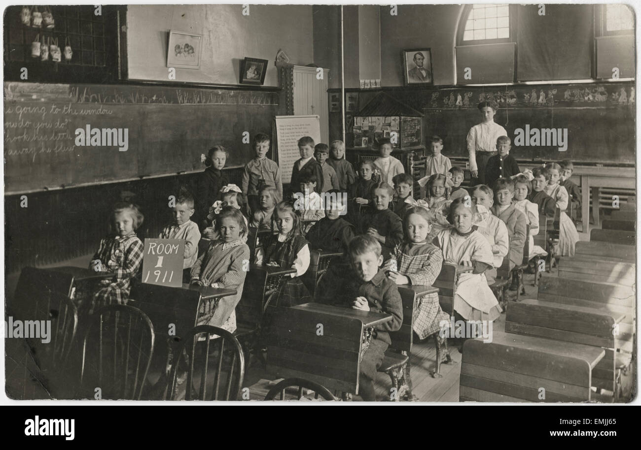 1910s school students hi-res stock photography and images - Alamy