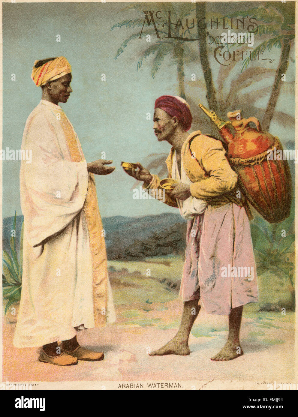 Arabian Waterman, McLaughlin’s Coffee, W. F. McLaughlin & Co., Trade ...