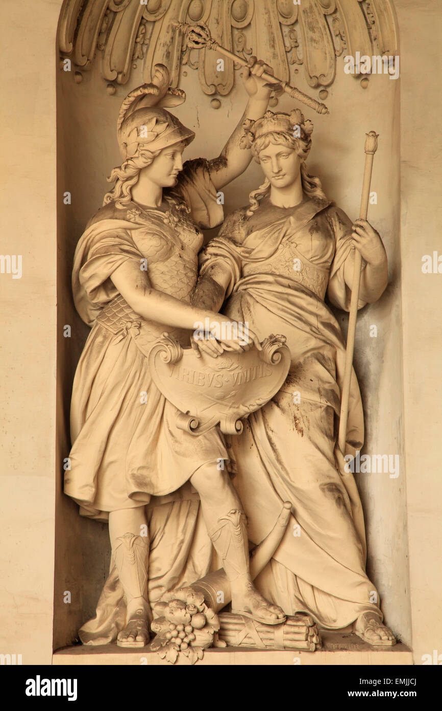 Vienna statues hofburg palace hi-res stock photography and images - Alamy