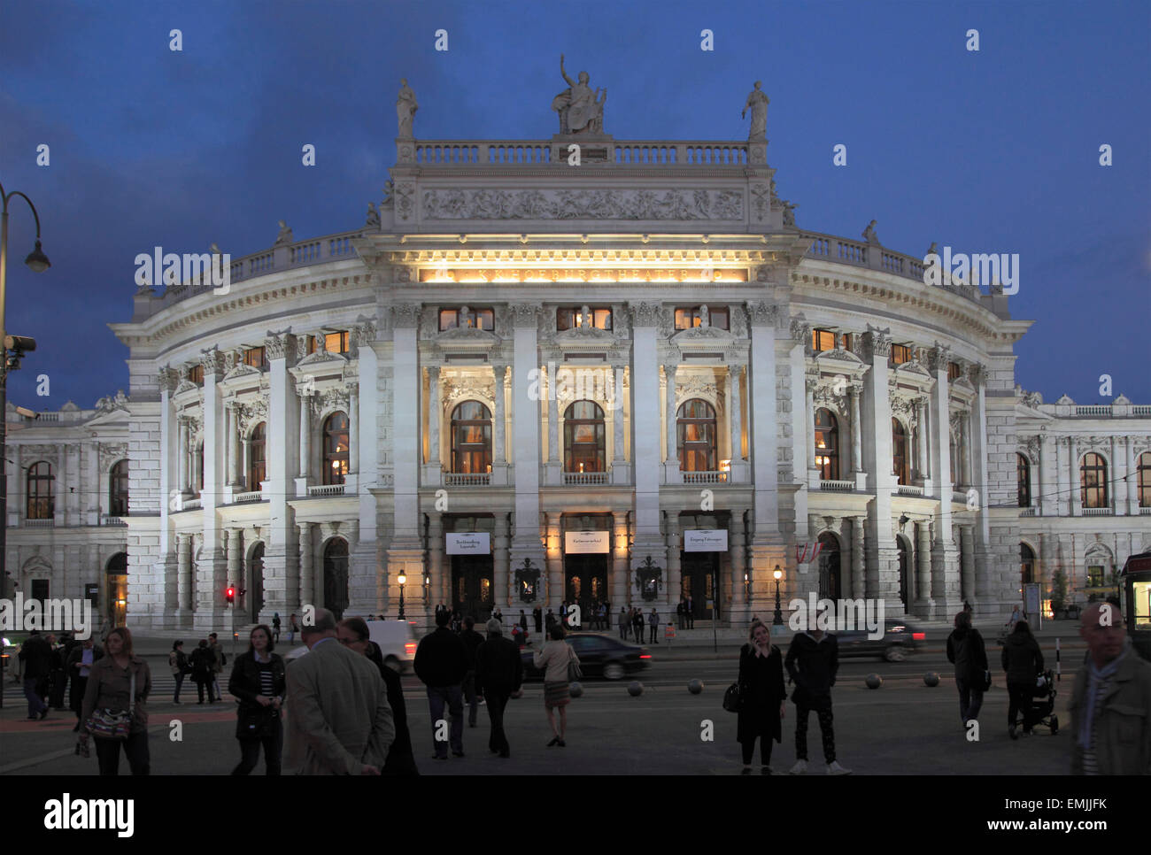Theatre burgtheater austria vienna hi-res stock photography and images ...