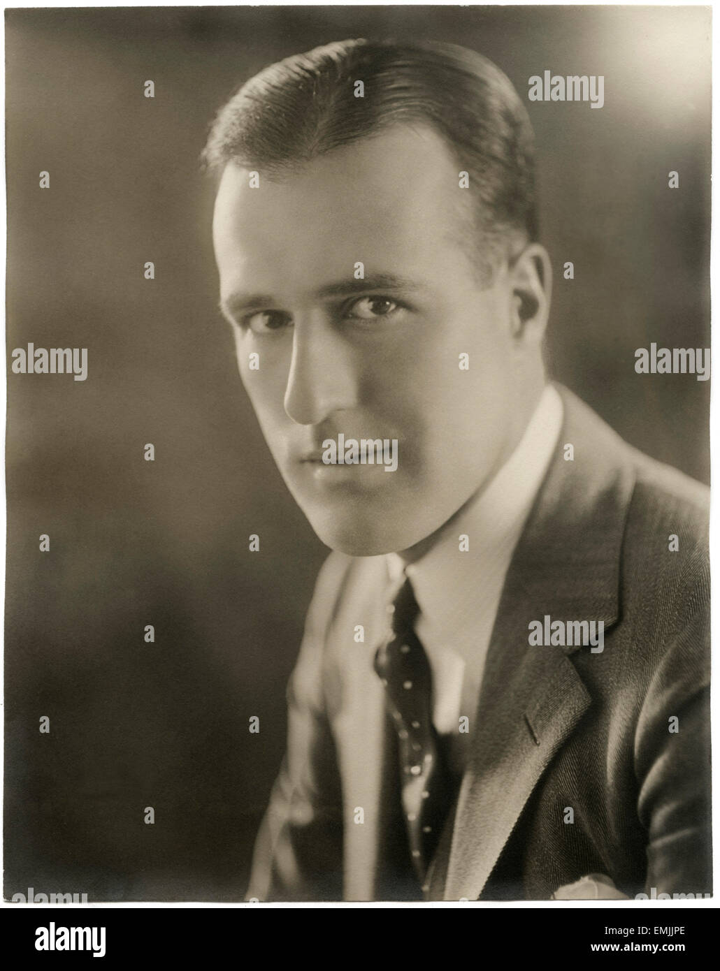 Actor Nigel Barrie, Publicity Portrait, circa 1925 Stock Photo - Alamy