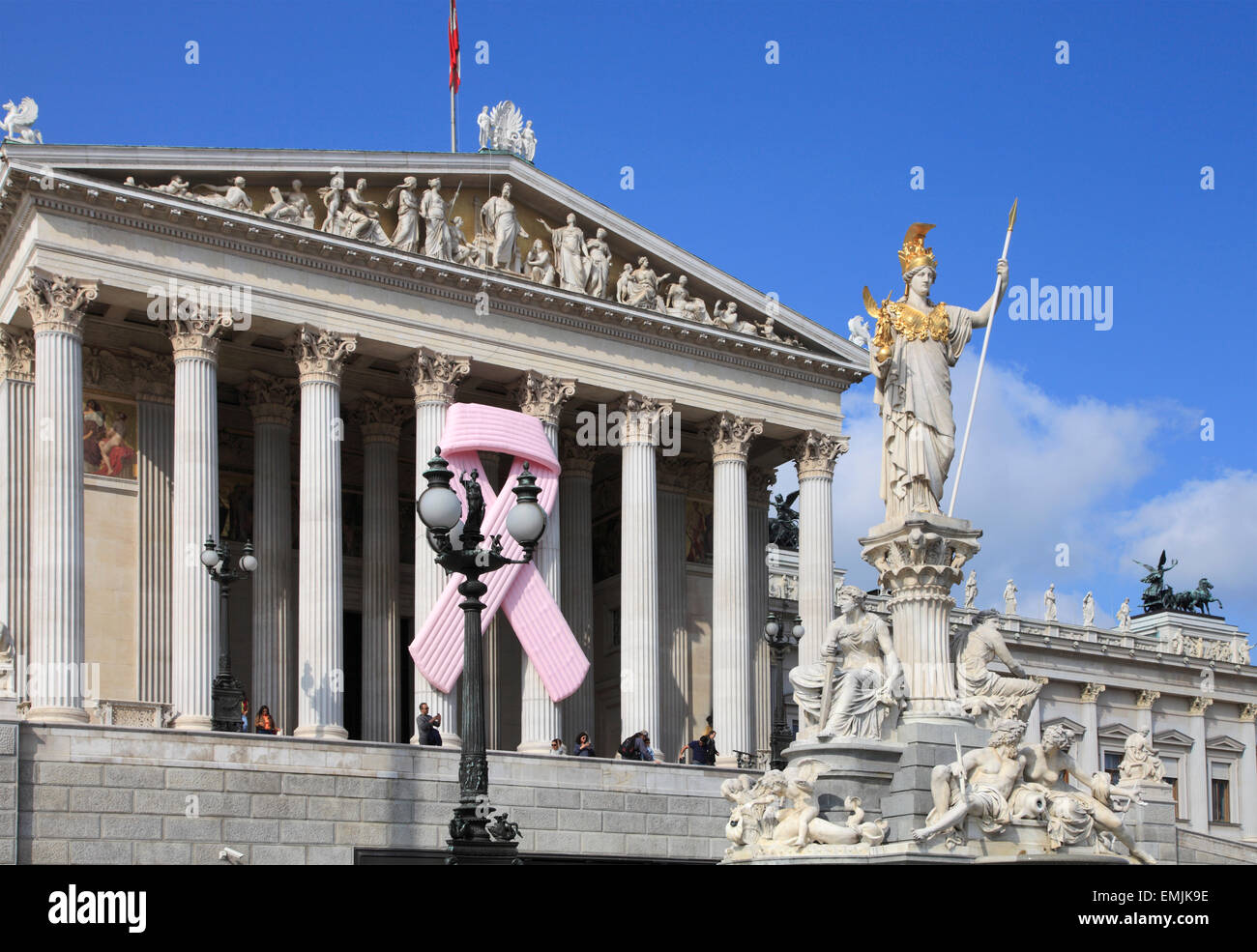 Austria, Vienna, Parliament Stock Photo - Alamy