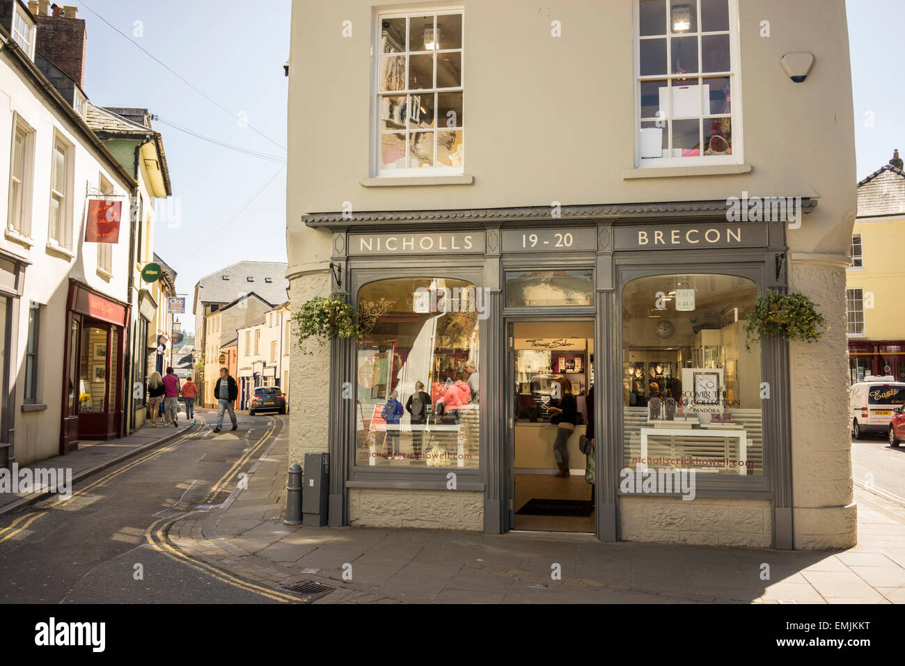 Brecon town hi-res stock photography and images - Alamy