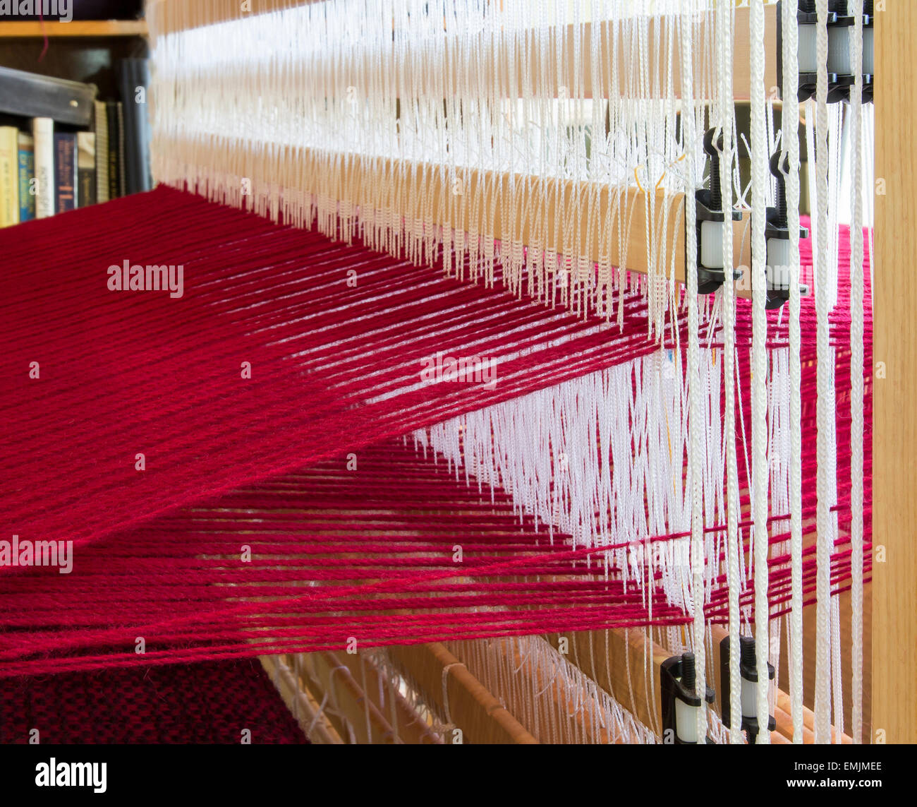 Heddles on loom hi-res stock photography and images - Alamy