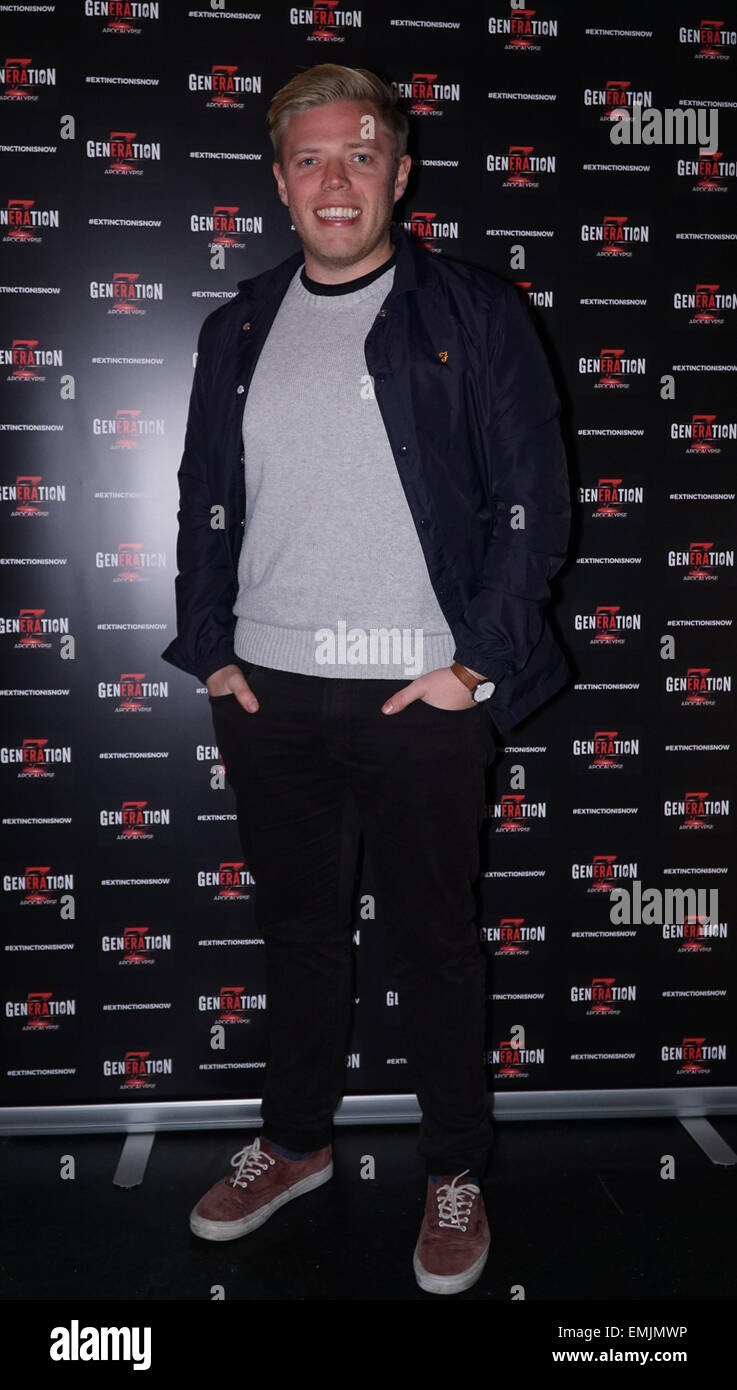 London, UK, 21th April 2015 : Comedian / Dj Rob Beckett attends the ...