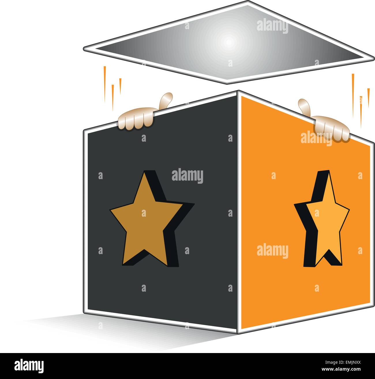 Jack box toy isolated hi-res stock photography and images - Alamy