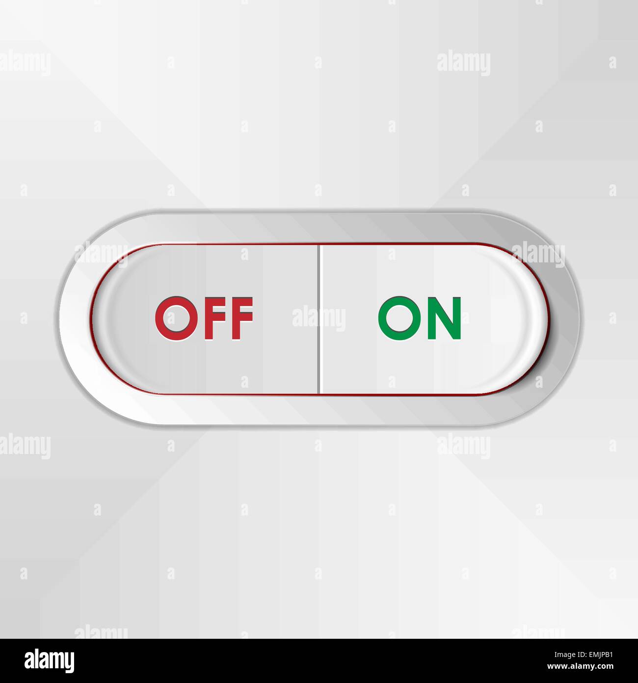 On Off Red Green Vector Light Switch Stock Vector Image & Art - Alamy