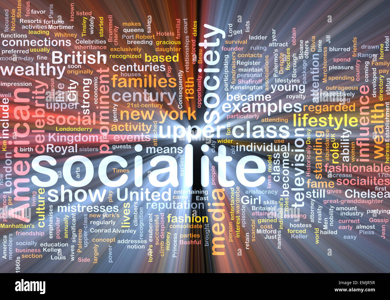 Background text pattern concept wordcloud illustration of socialite ...