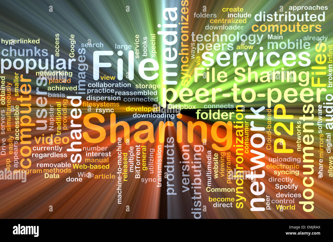 Background text pattern concept wordcloud illustration of file sharing ...