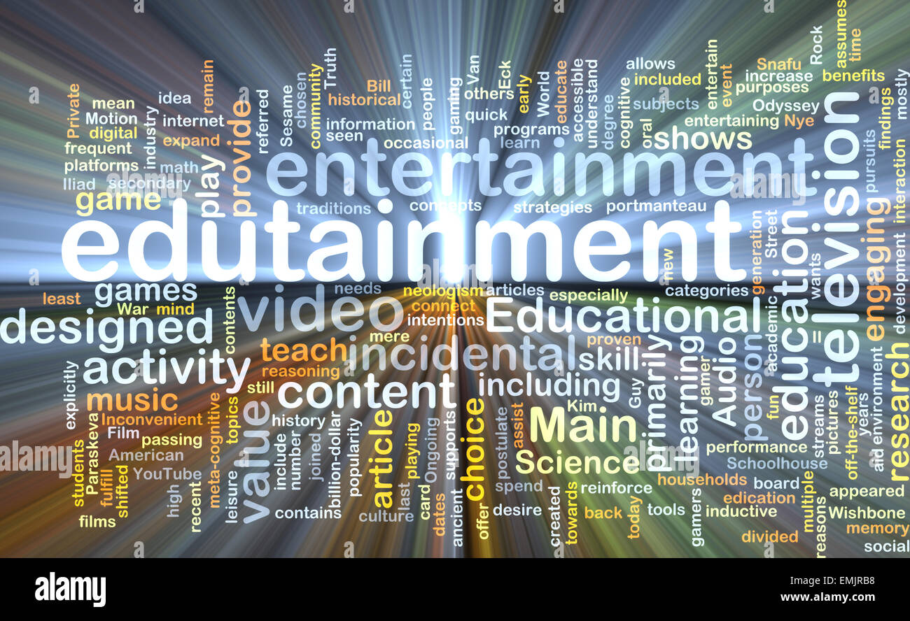Background text pattern concept wordcloud illustration of edutainment ...