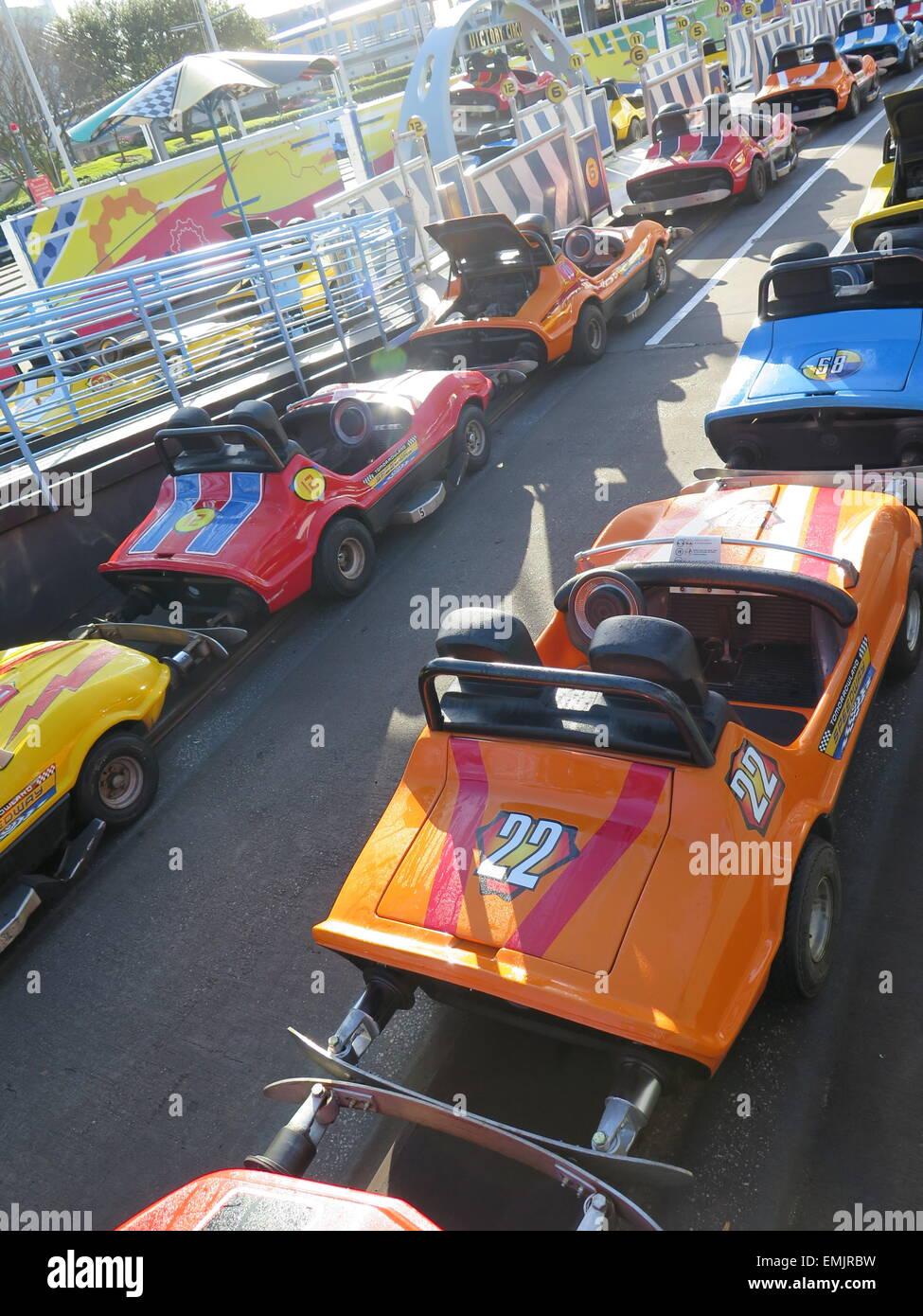 Bumper cars action hi-res stock photography and images - Alamy