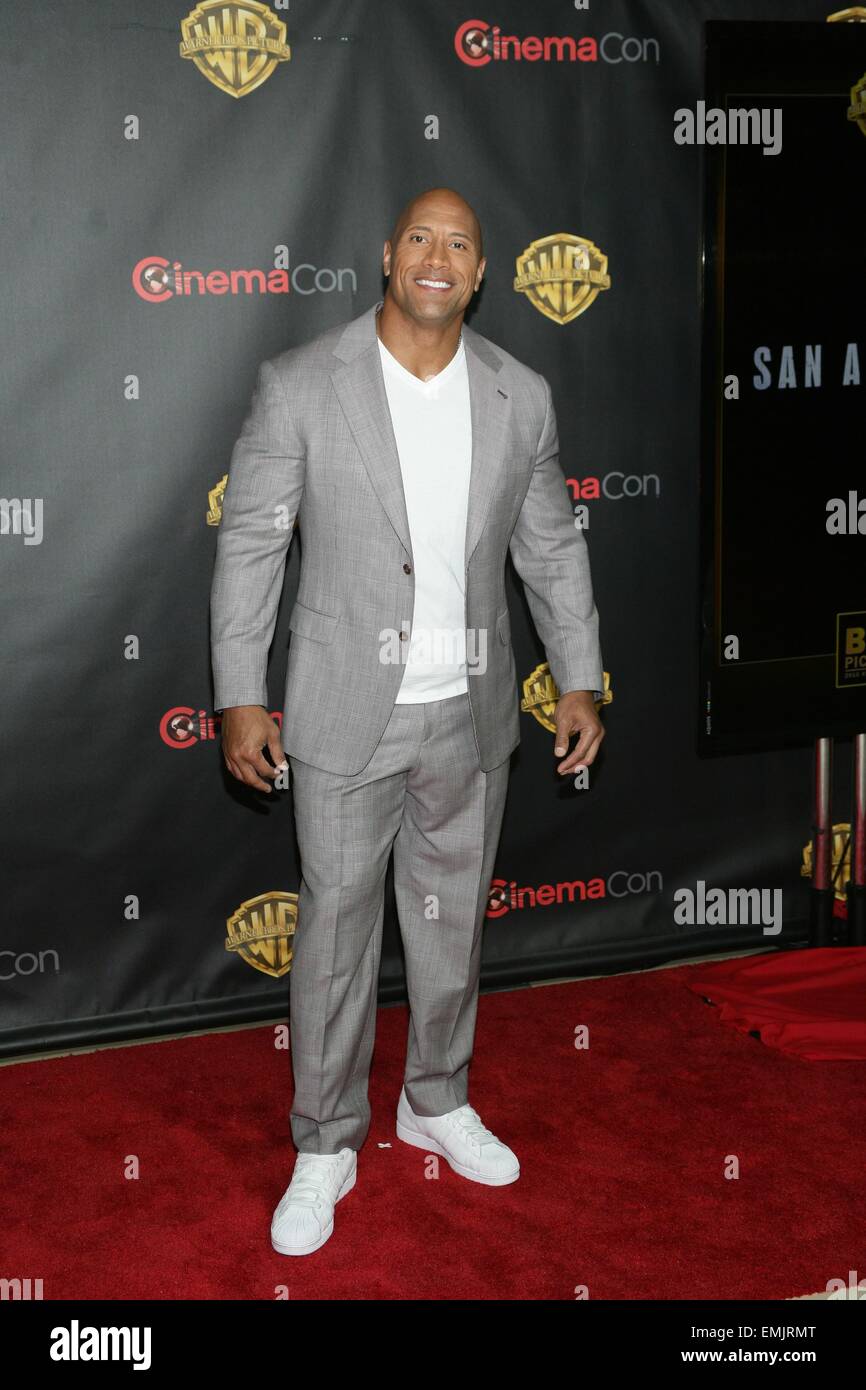 Las Vegas, NV, USA. 21st Apr, 2015. Dwayne Johnson in attendance for ...