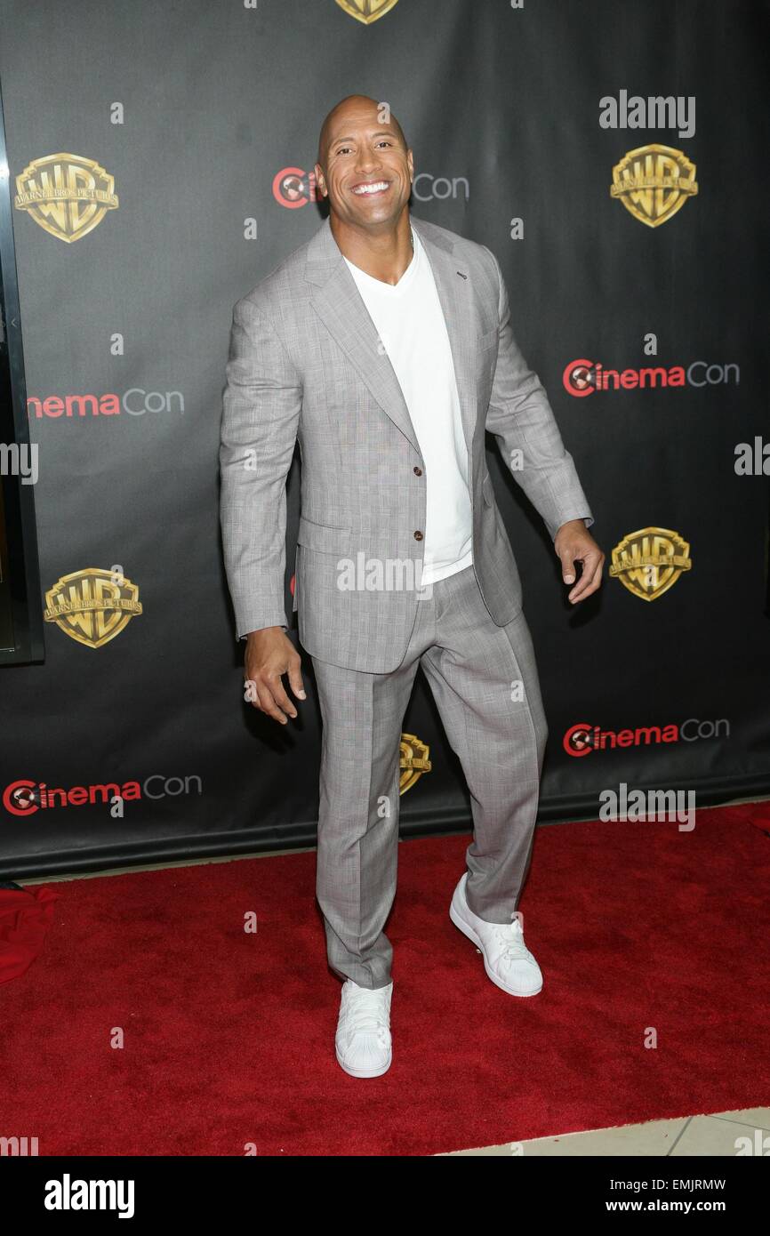Las Vegas, NV, USA. 21st Apr, 2015. Dwayne Johnson in attendance for ...