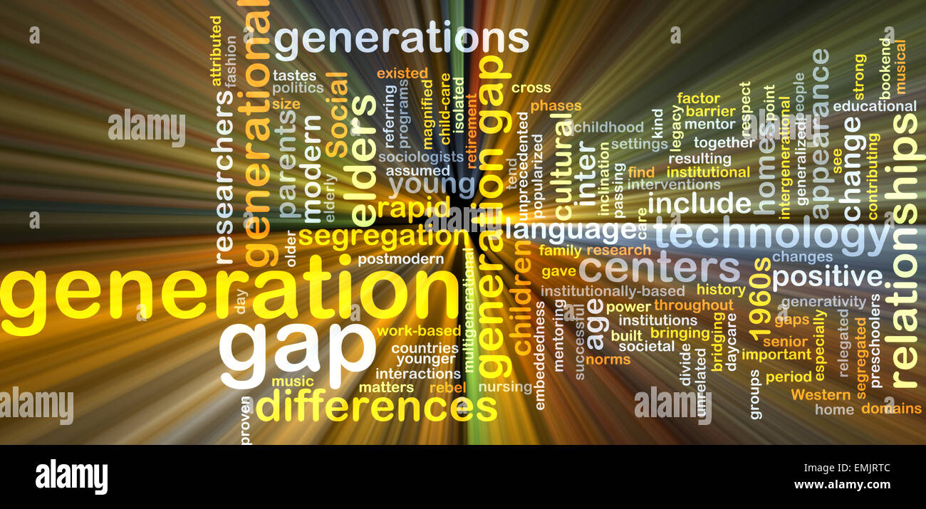 Background text pattern concept wordcloud illustration of generation ...