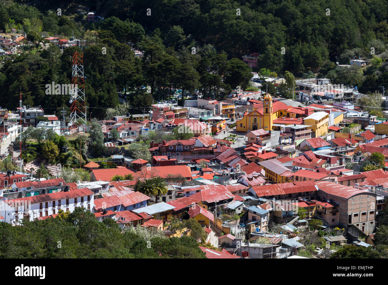 Pinal de Amoles, founded in the 17th century, a former mining camp ...