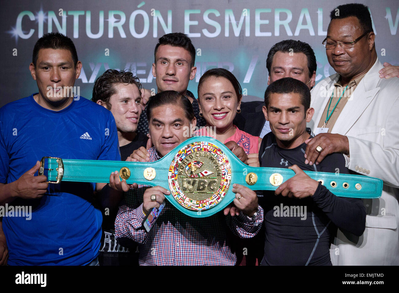Mexico City, The emerald belt will be presented to the winner of the ...