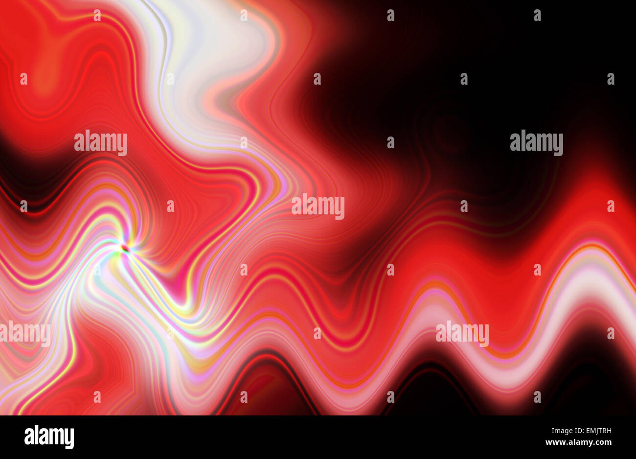 abstract red color background with digital wave Stock Photo - Alamy