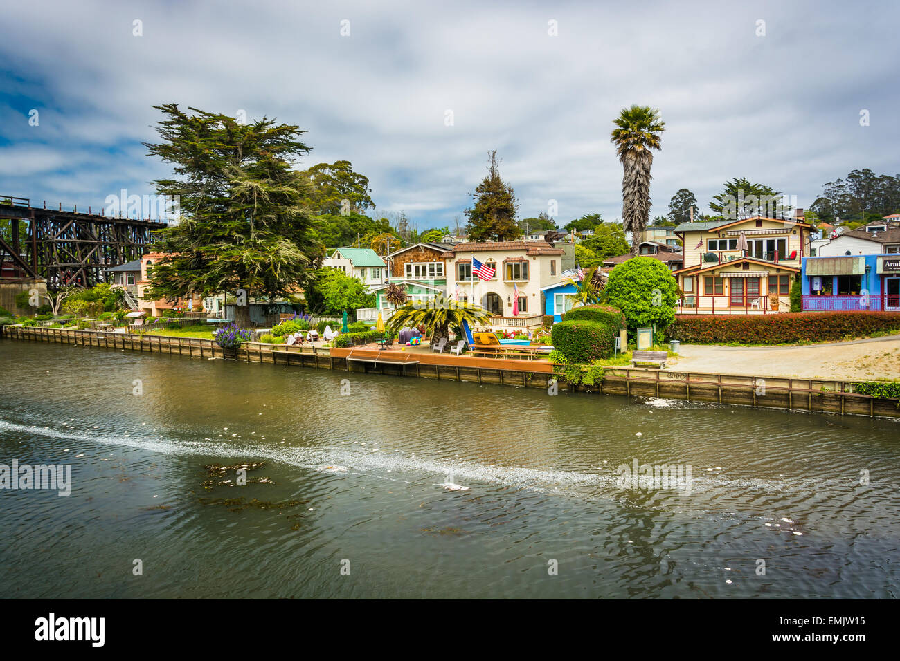 Capitola beach houses hi-res stock photography and images - Alamy