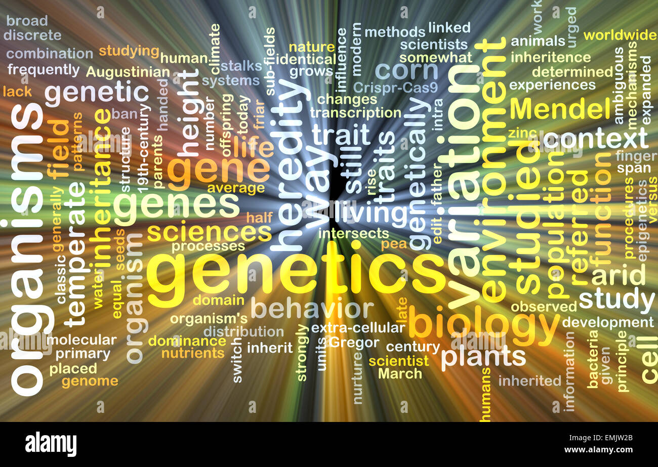 Background text pattern concept wordcloud illustration of genetics ...