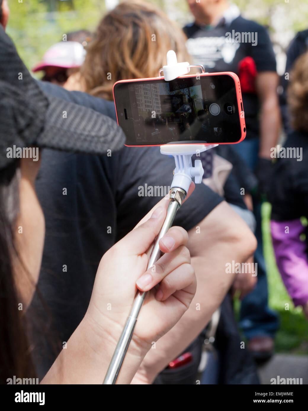 Iphone selfies hi-res stock photography and images - Alamy