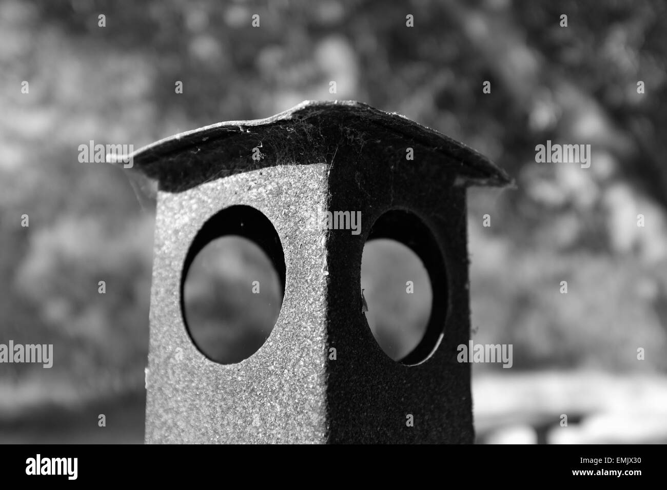 Campstove metal chimney in Oak Grove Campground in Cleveland National ...
