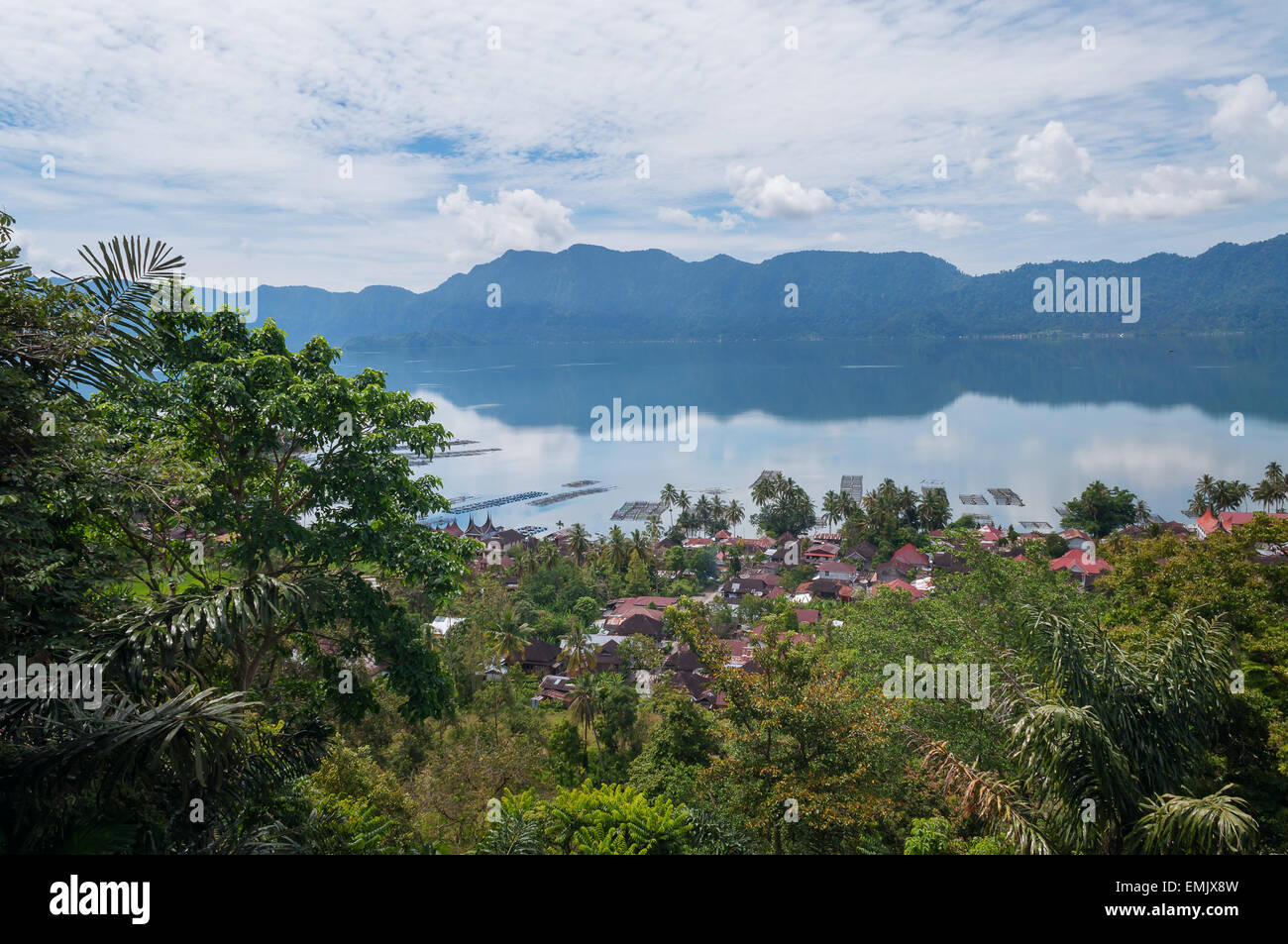 Lake Maninjau (Danau Maninjau) is a caldera lake in West Sumatra ...