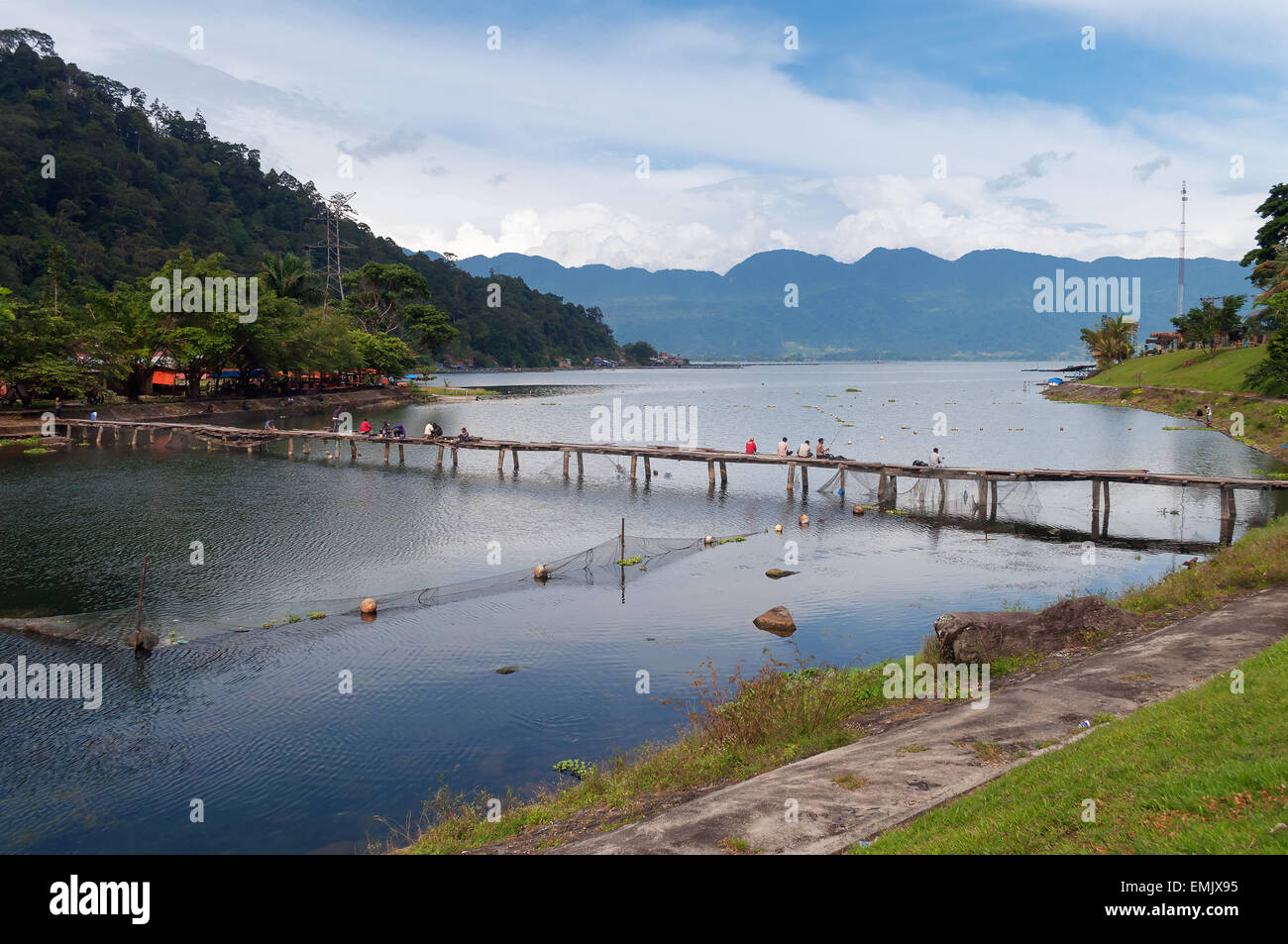 Maninjau lake hi-res stock photography and images - Alamy