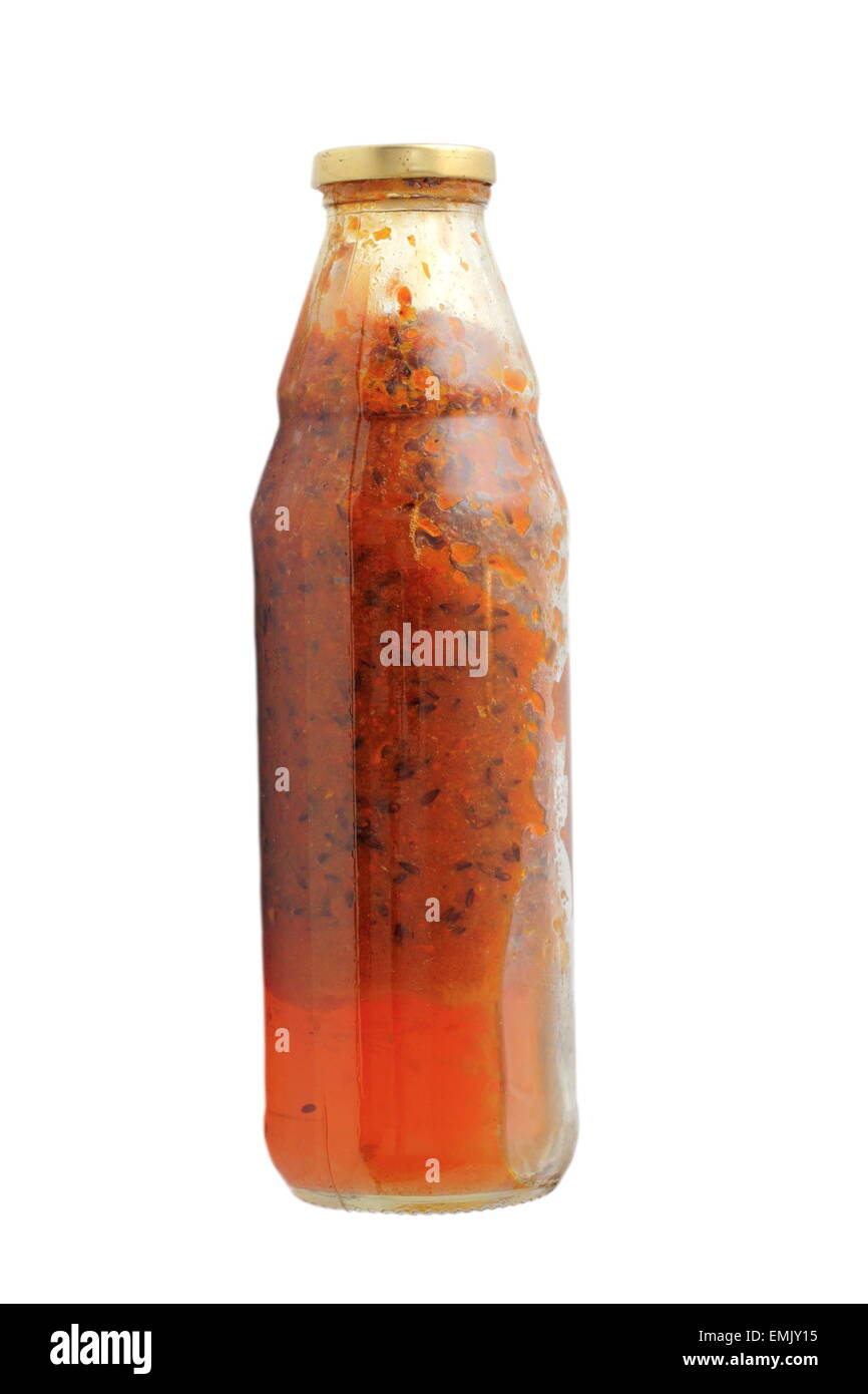 Sea buckthorn in glass Cut Out Stock Images & Pictures - Alamy