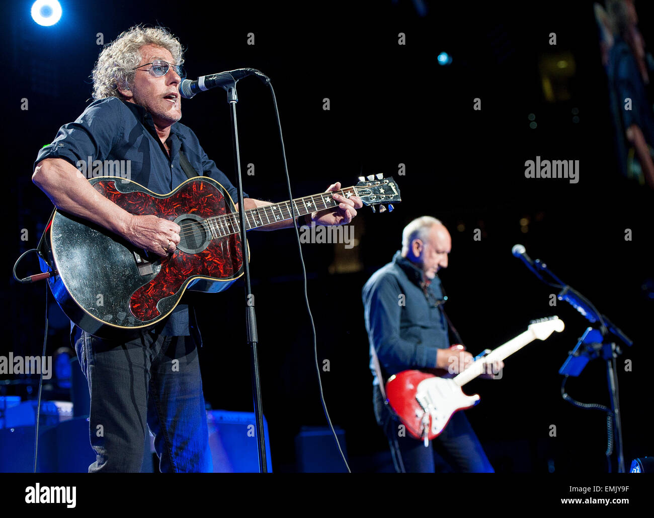 Raleigh, North Carolina, USA. 21st April, 2015. Singer ROGER DALTREY ...