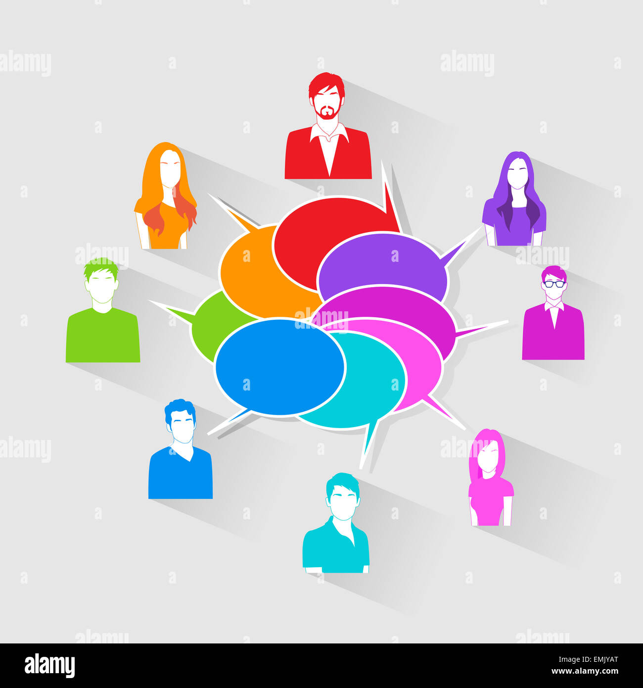 People Group Chat Social Network Communication Icons Stock Photo - Alamy People Group Chat Social Network Communication Icons Stock Photo - Alamy