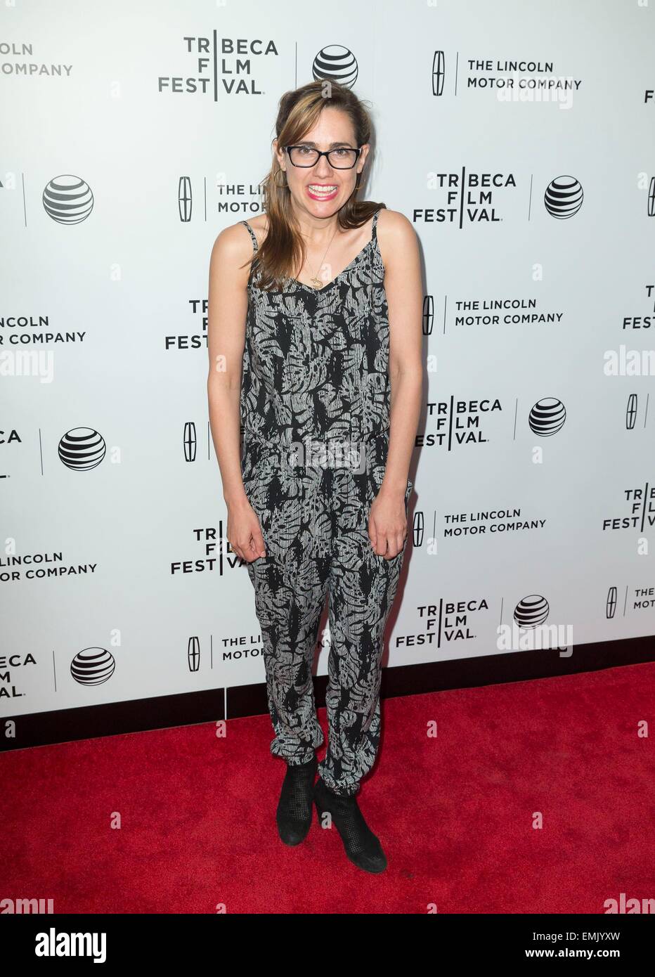 New York, NY, USA. 21st Apr, 2015. Jennifer Prediger at arrivals for ON ...