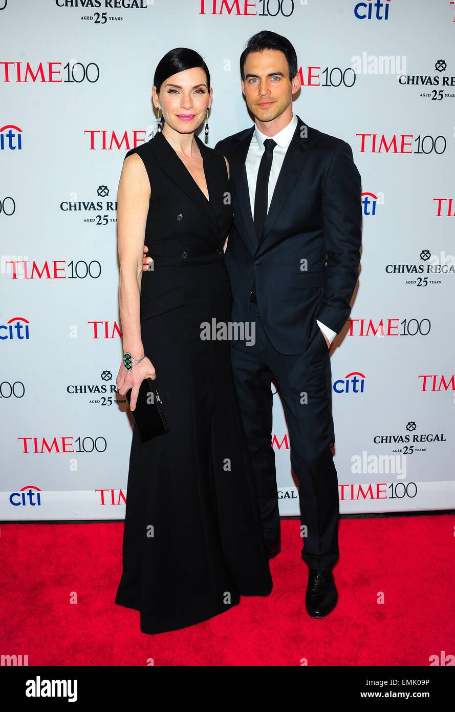 New York, NY, USA. 21st Apr, 2015. Julianna Margulies, Keith Lieberthal ...