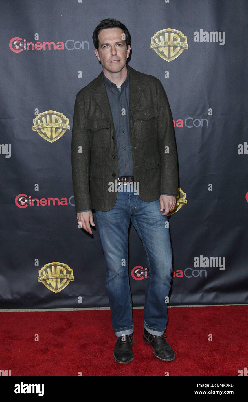 Las Vegas, Nevada, USA. 21st Apr, 2015. Actor Ed Helms attends the ...