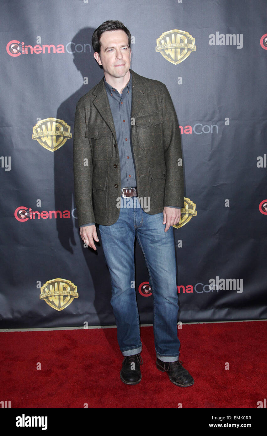 Las Vegas, Nevada, USA. 21st Apr, 2015. Actor Ed Helms attends the ...