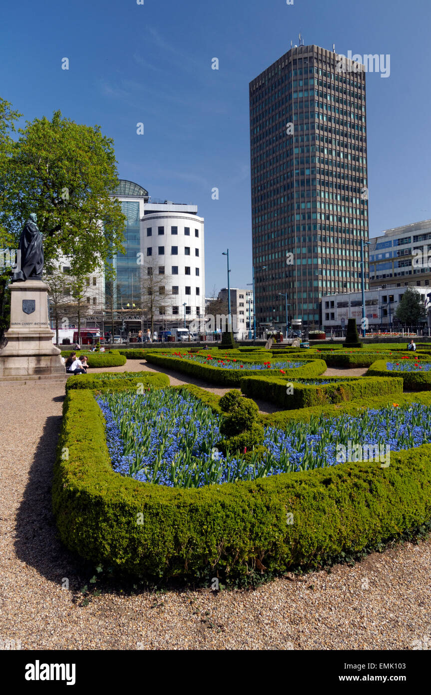 Cardiff friary gardens hi-res stock photography and images - Alamy
