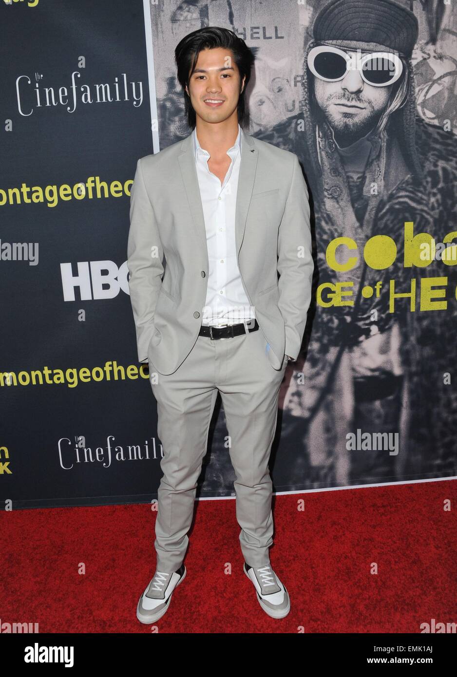 Los Angeles, CA, USA. 21st Apr, 2015. Ross Butler at arrivals for KURT ...