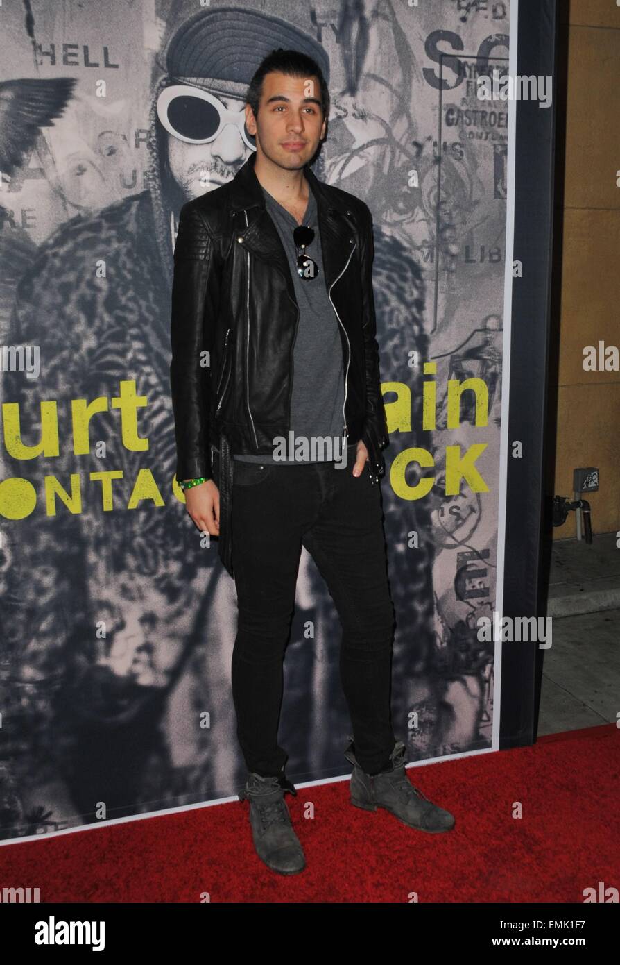 Los Angeles, CA, USA. 21st Apr, 2015. Nick Simmons at arrivals for KURT ...
