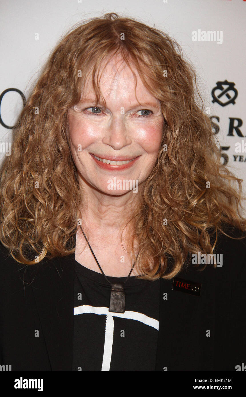 New York, New York, USA. 21st Apr, 2015. MIA FARROW attends the Time ...