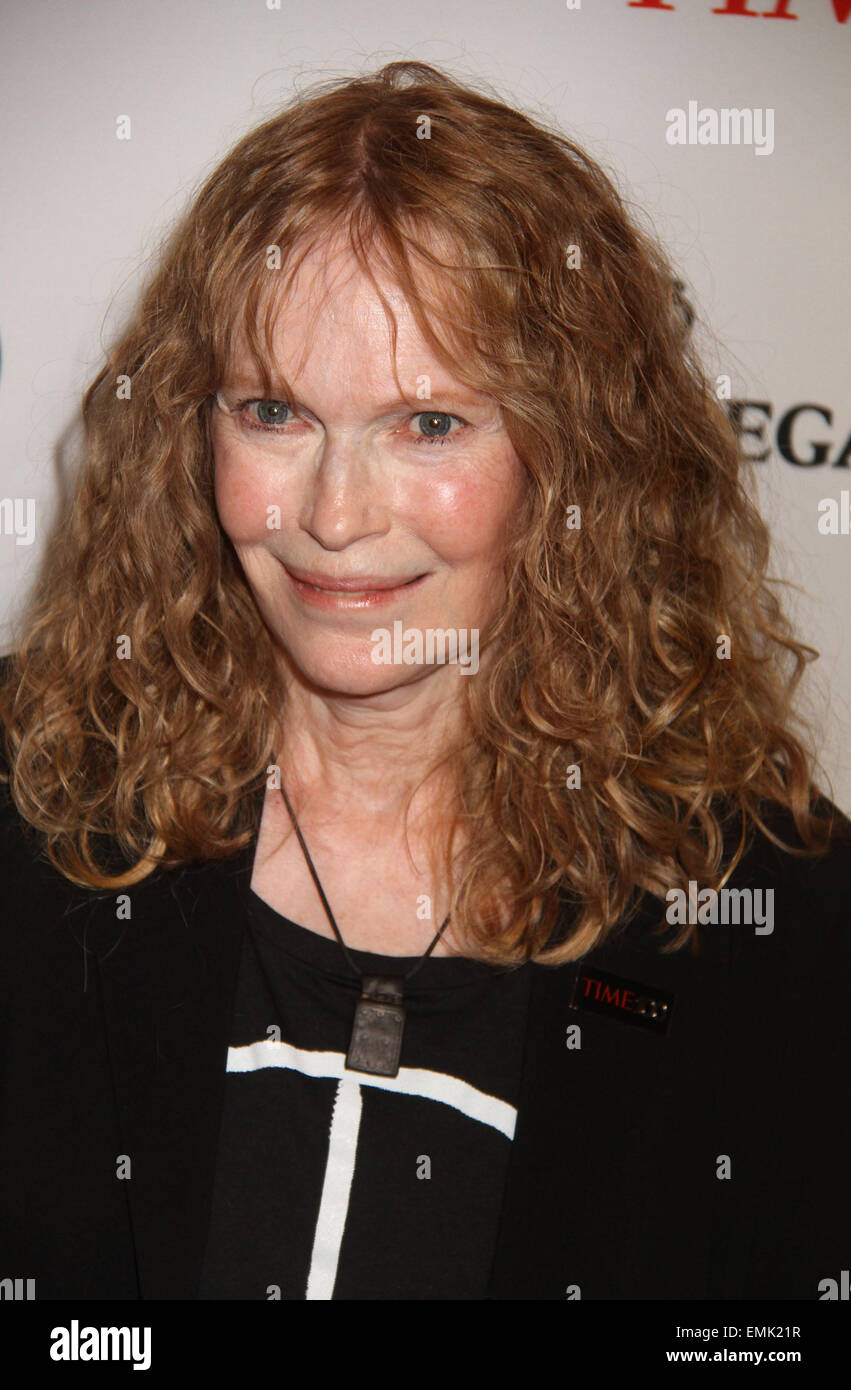 New York, New York, USA. 21st Apr, 2015. MIA FARROW attends the Time ...