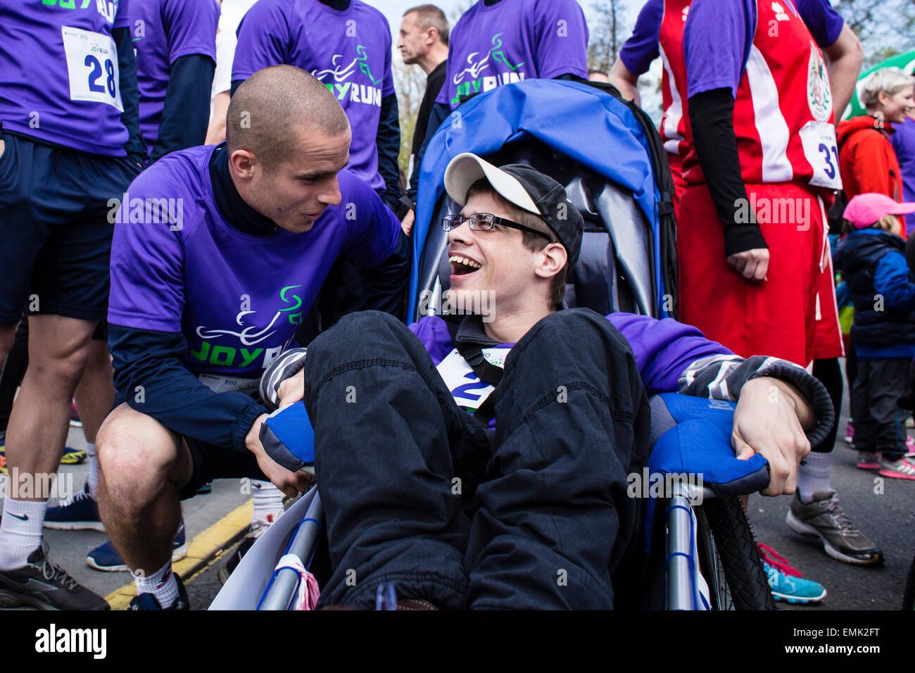 Assisted running hi-res stock photography and images - Alamy