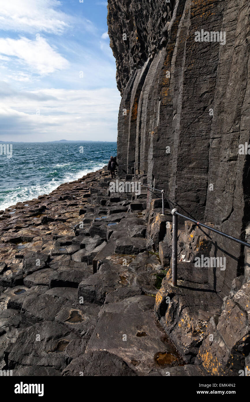 Scotland Isle Mull Basalt Rock Stock Photos & Scotland Isle Mull Basalt ...