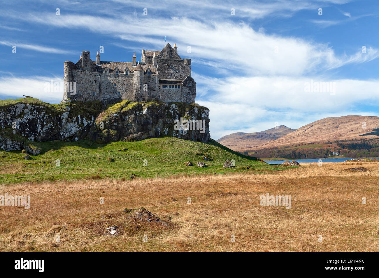 Duart castle, Isle of Mull, Scotland Stock Photo - Alamy