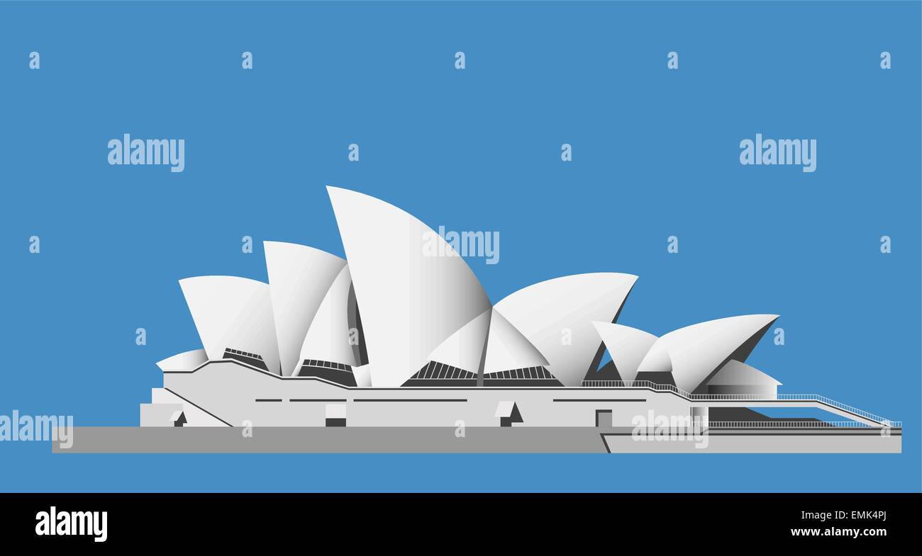 Sydney opera house Stock Vector Images - Alamy